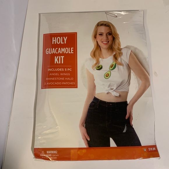 None | Other | Holy Guacamole Kit Halloween Costume Pun Novelty 5 Piece ...